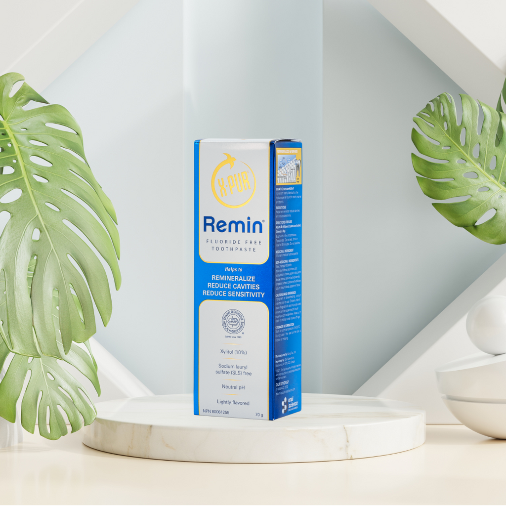 Fluoride-Free Toothpaste for Weakened Enamel - X-PUR Remin – Oral ...