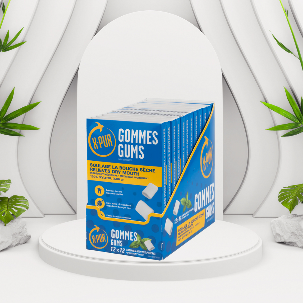 Chewing Gum Against Dry Mouth - Blister Pack - X-PUR – Oral Science ...